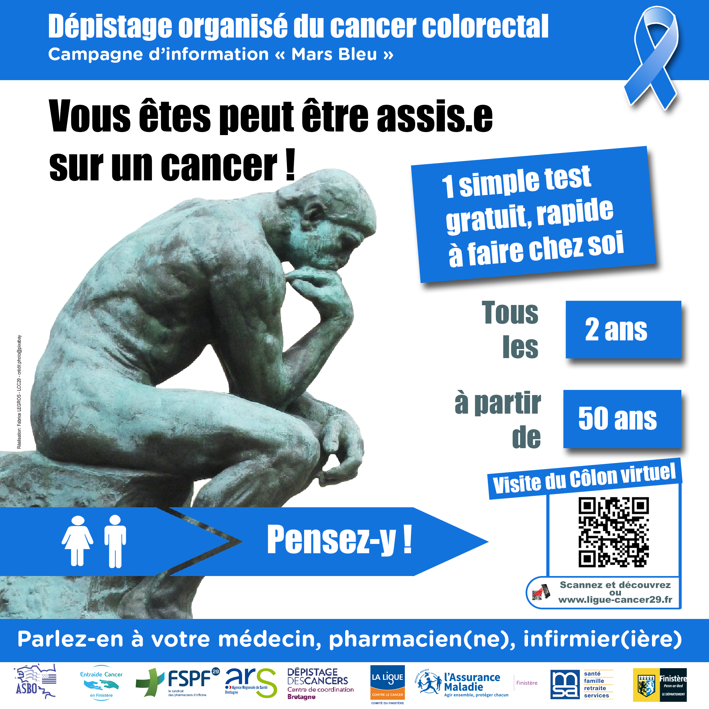 Mars Bleu - Mois de prévention contre le cancer colorectal - 17 mars ...